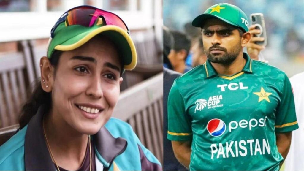 This PAK Female Player Washed The Babar Army In Just 3 Words, Something ...
