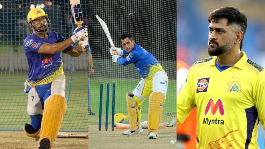 MS Dhoni Seen In 'Double Role', Amazing Six On His Own Bowling, VIDEO Viral