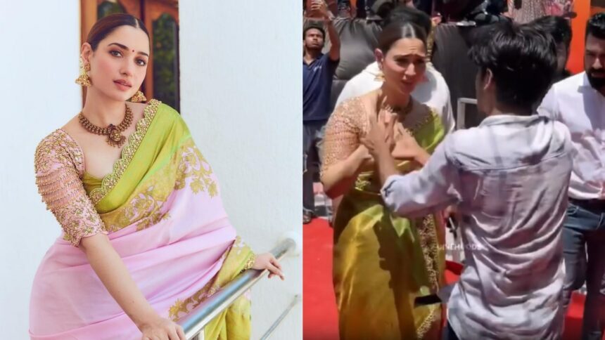 Tamannaah Bhatia's Fan Broke Barricade To Meet Her; Actress Reacted In ...