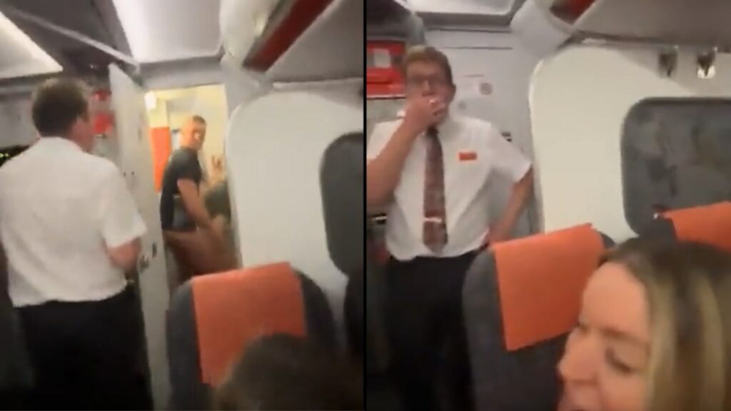 Couple Caught In Compromising Position In-Plane; Watch The Full Viral Video Of The Act