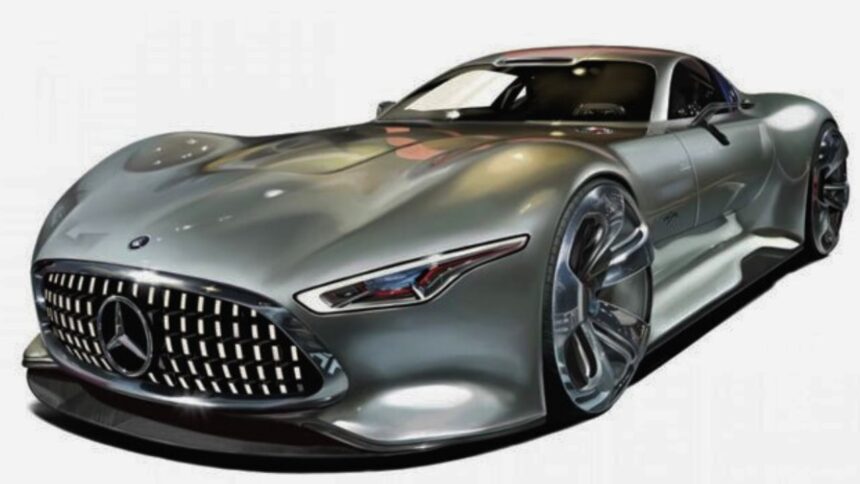 Mercedes Unveils Futuristic AMG Vision Gran Turismo in Mumbai