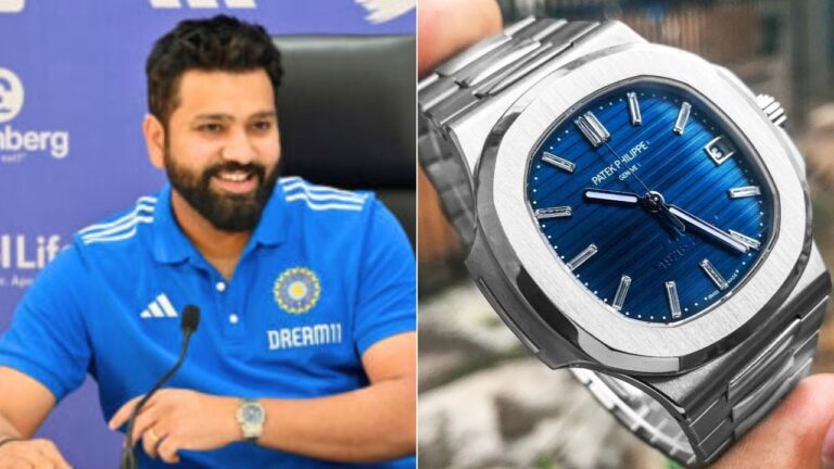 Rohit Sharma's Watch Steals the Show at Press Conference, But How Much ...